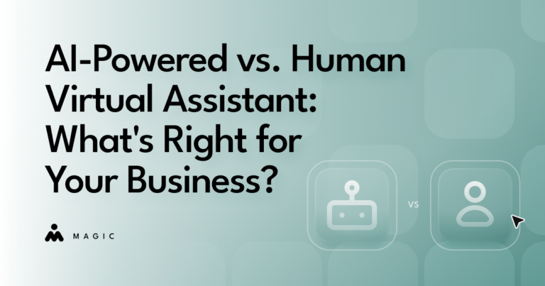AI-Powered vs. Human Virtual Assistant: What's Right for Your Business ...